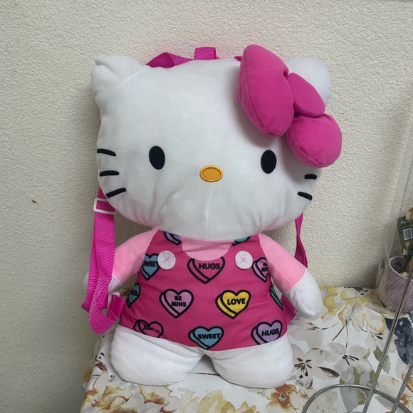 Hello Kitty | Toys | Hello Kitty Adorable Plush Backpack Zipup ...